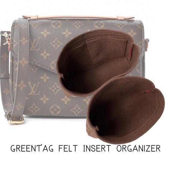 GreenTag | Bags | Pochette Metis Felt Insert Bag Organizer Handmade ...